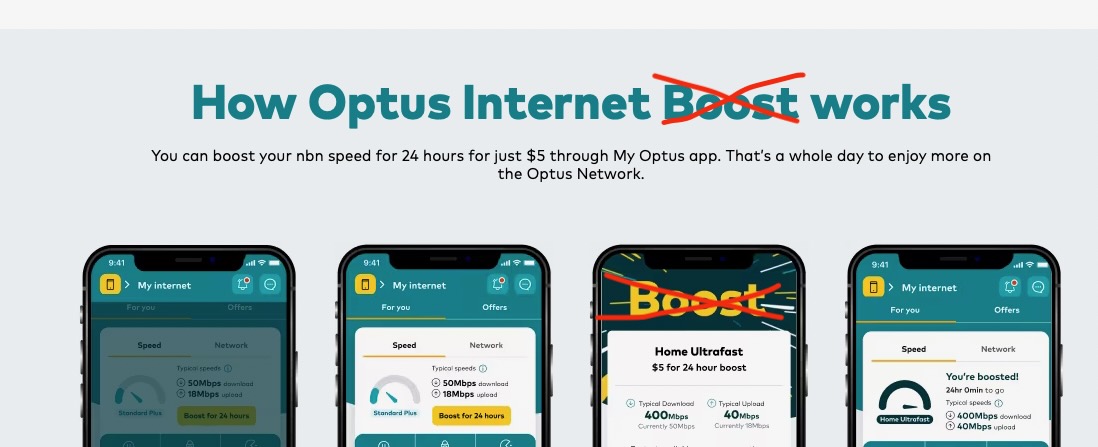 Optus "Boost" ஐ தடை செய்ய நீதிமன்றம் உத்தரவு - Tamil Australian