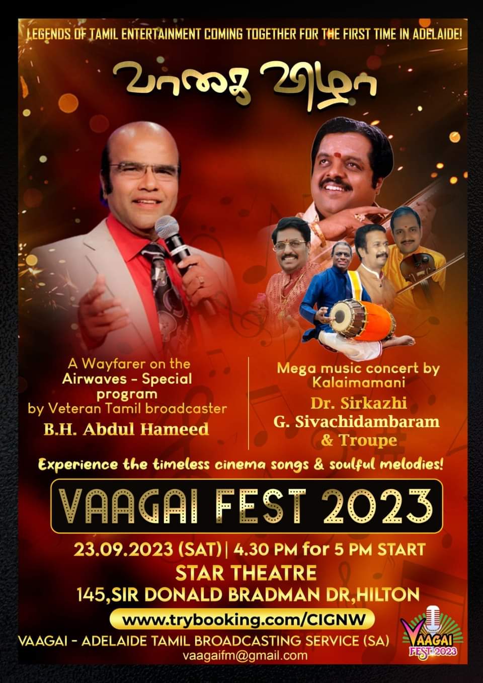 Vaagai Fest 2023 - Tamil Australian